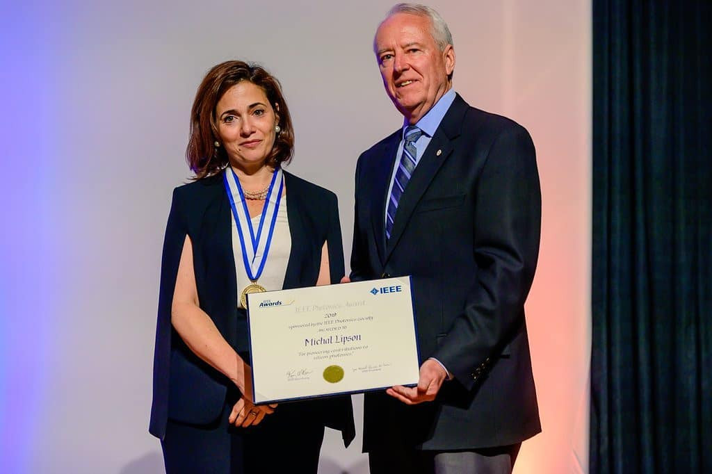 Michal Lipson Wins the 2019 IEEE Photonics Award | Lipson Nanophotonics Group