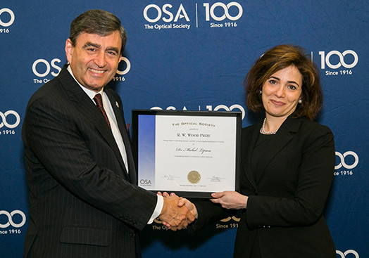 Prof. Michal Lipson received the 2017 R. W. Wood Prize | Lipson ...